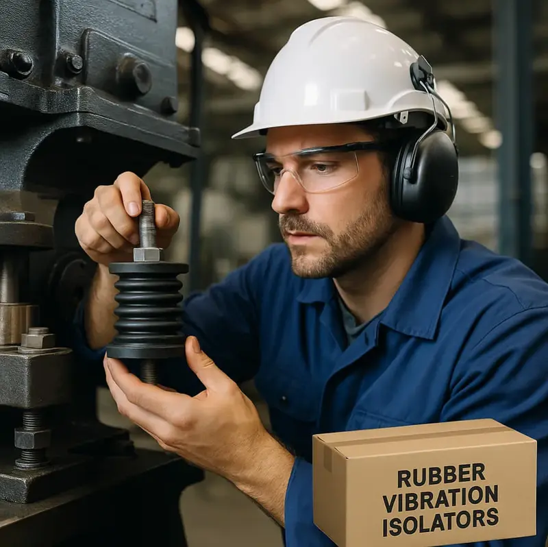 Rubber Vibration Dampers & Isolators – Noise & Shock Control Solutions